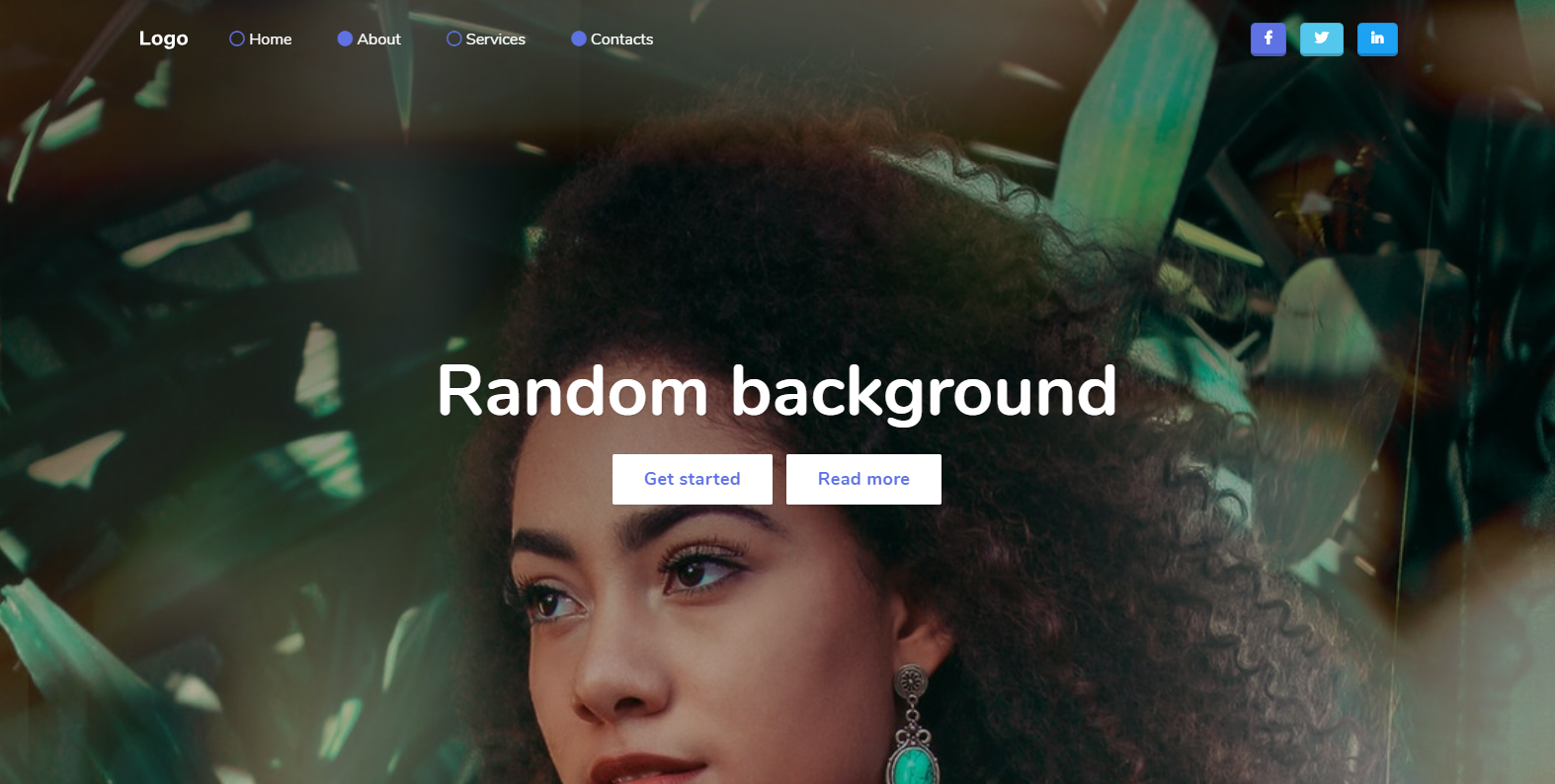 Background image | eFrolic : CSS framework which without using JavaScript is interactive and ...